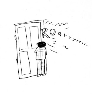 What's that noise coming from downstairs? Is it a monster? - Tom Gates